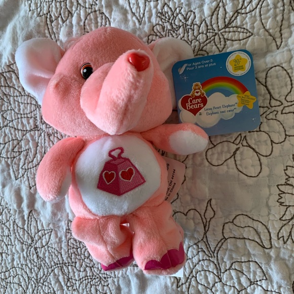 Care Bears | Toys | Nwt Care Bears Lotsa Heart Elephant 8 Plush | Poshmark